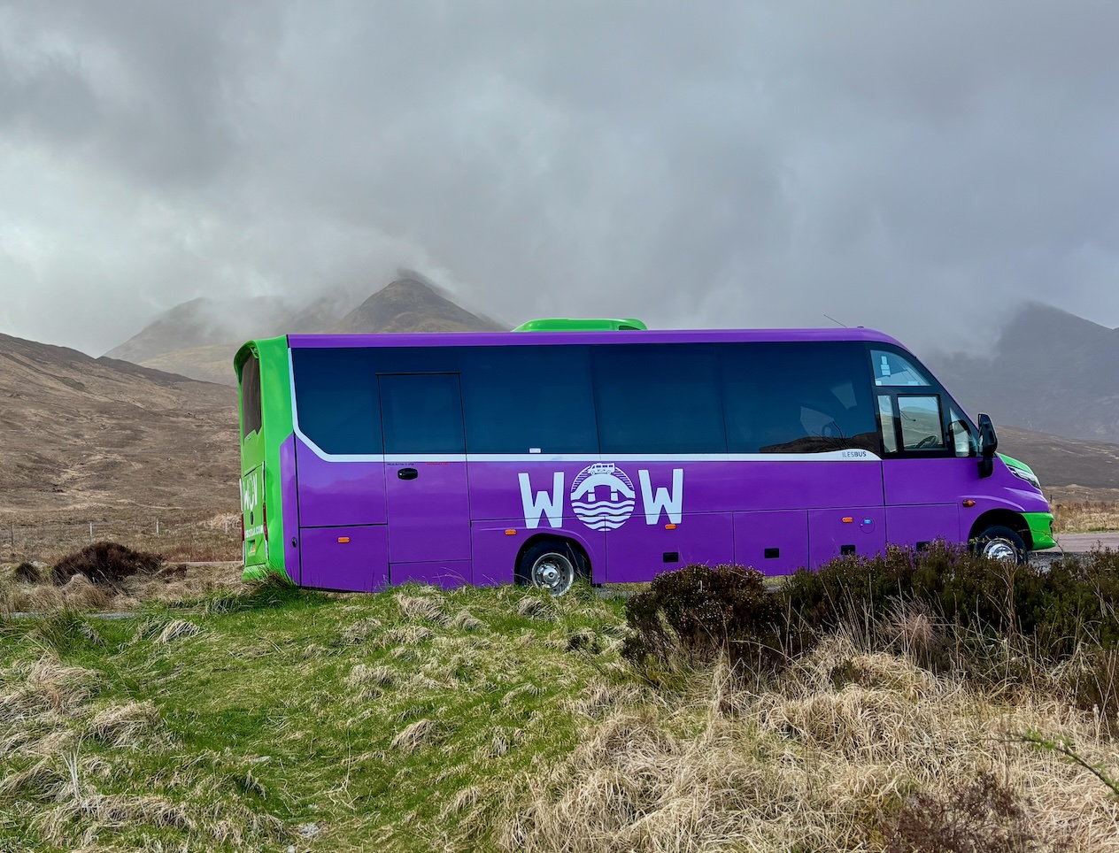 A look inside WOW Scotland's luxury mini-coaches